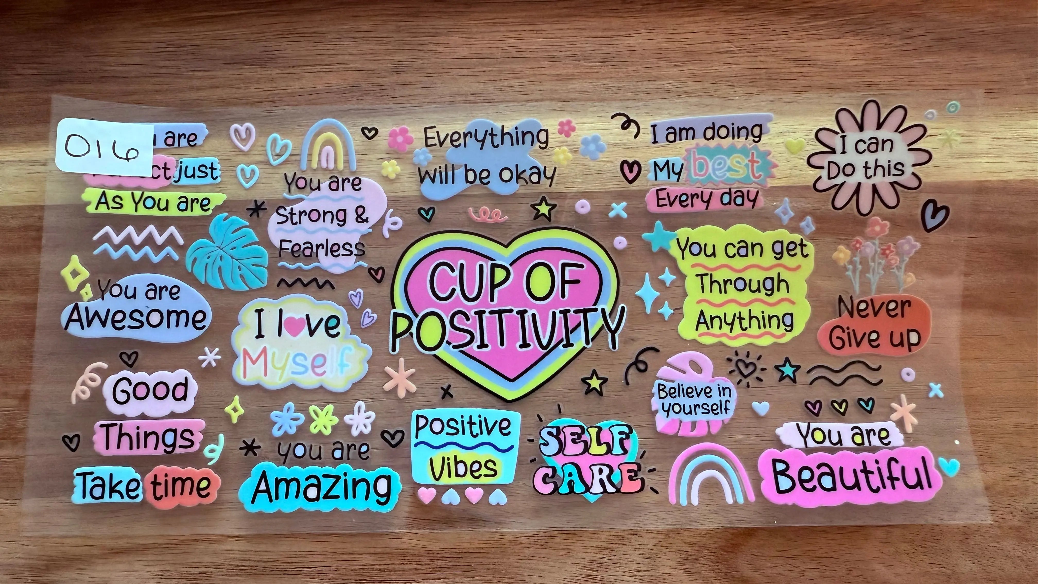 Cup of Positivity – K's Crafty Vibes Co.